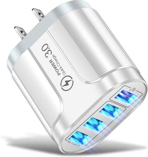 Reisstekker USA USB Oplader Amerikaanse Stekker Usb Oplader Usb Stekker Snel Bol