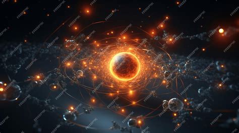 Premium Ai Image Visualizing Quantum Entanglement 3d Renderings