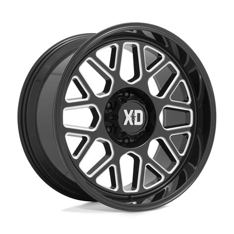 Xd84922063318n Xd849 Grenade 22x10 6x135 18 Mm Gloss Black Milled