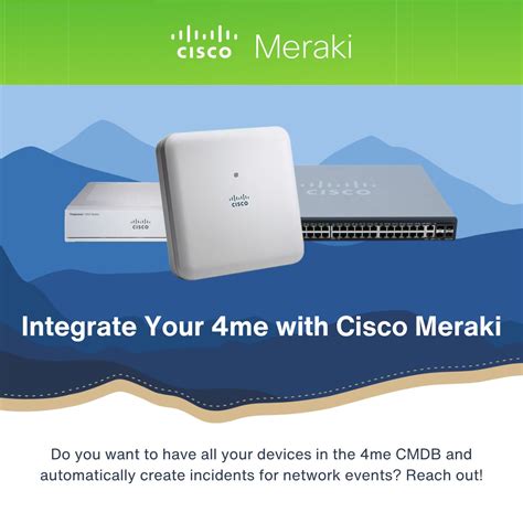 Another New Integration Gone Live Featuring Cisco Meraki And Automator Techwork Data