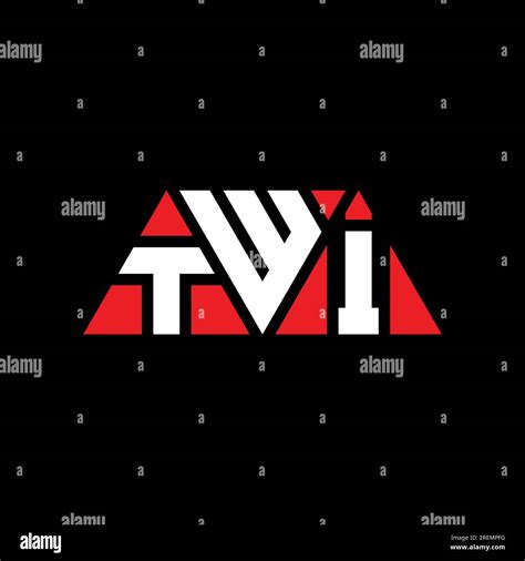 Twi Triangle Letter Logo Design With Triangle Shape Twi Triangle Logo Design Monogram Twi