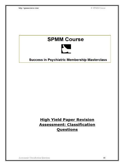 Classification Download Free Pdf Mental Disorder Dementia