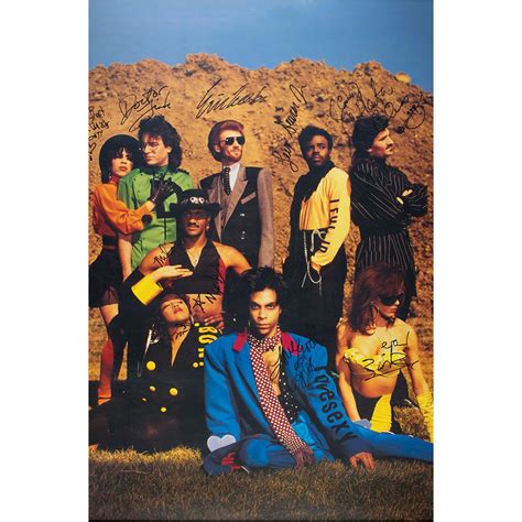 Sold At Auction Prince And Band Signed 1988 Lovesexy Tour Poster