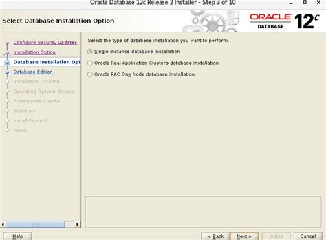 Oracle Database 12c Release 2 122 Installation On Oracle Linux 76
