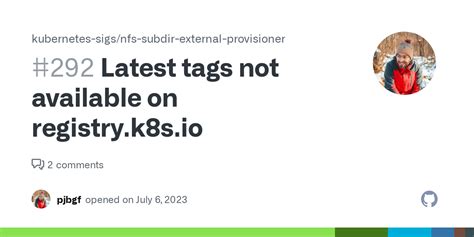 · Issue 292 · Kubernetes Sigsnfs Subdir External