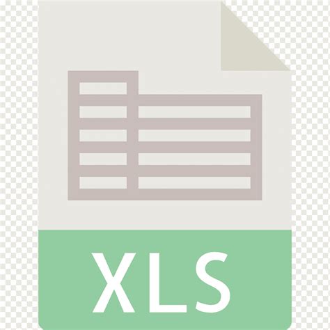 Xls Filetype Icon Png PNGWing