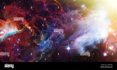 Starry Sky At Night Stars And Deep Space In The Sky Galactic And