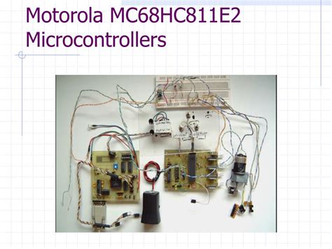 PPT Motorola MC HC E Microcontrollers PowerPoint Presentation Free Download ID