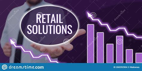 Text Caption Presenting Retail Solutions Business Showcase List Of