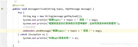 Mqtt Springboot Websocket 的实现springboot Websocket Mqtt Csdn博客