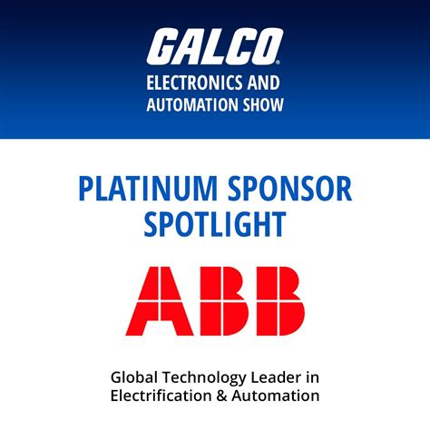 Galco On Linkedin Abb Galcoevent Automationshow Techexpo Galco50