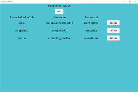 GitHub Sans Password Manager