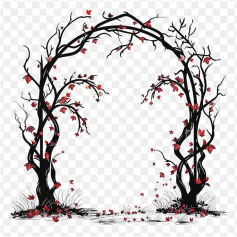 Premium PSD Tree Gate With Woodland Wedding Decorations Gate Is Decorate Design Creative