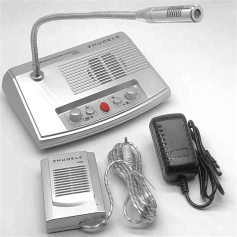 2 Way Window Glass Intercom Interphone Bank Counte Vicedeal