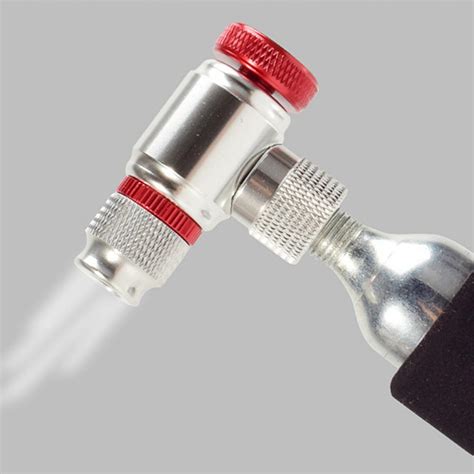실린더 팽창기 알루미늄 합금 펌프 사이클링 야외 휴대용 노즐 1pc 산악 자전거 Co2 가스 빠른 헤드 어댑터