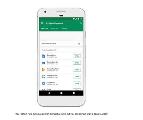 Keeping You Safe With Google Play Protect