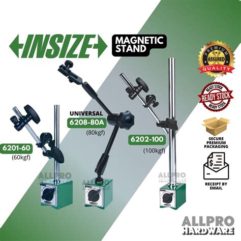 Insize 60kgf Magnetic Stand 6201 60 For Dial Indicator Universal