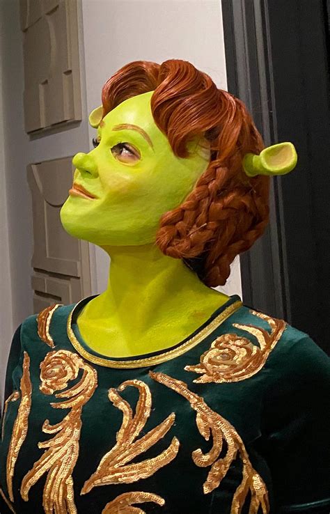 Shrek Fiona Halloween Foam Latex Makeup Facial Prosthetic Etsy