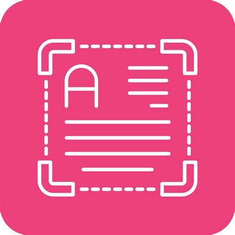 Text Editor Line Round Corner Background Icons 14724663 Vector Art At Vecteezy