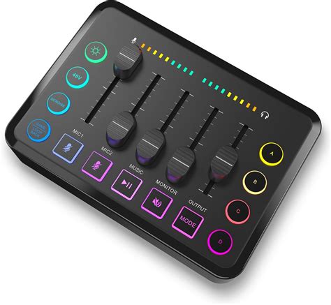 Gaming Audio Mixer Audio Mixer For Streaming Liberia Ubuy