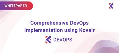 Devops Implementation Using Kovair Whitepaper Kovair