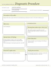 CSF Analysis Pdf Babe NAME ARIANNA BAHAM PROCEDURE NAME CSF ANALYSIS REVIEW MODULE CHAPTER