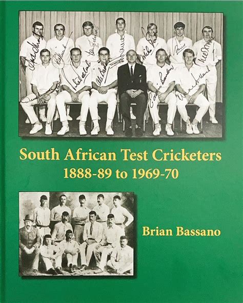 South African Test Cricketers 1888 89 To 1969 70 Cricket Web