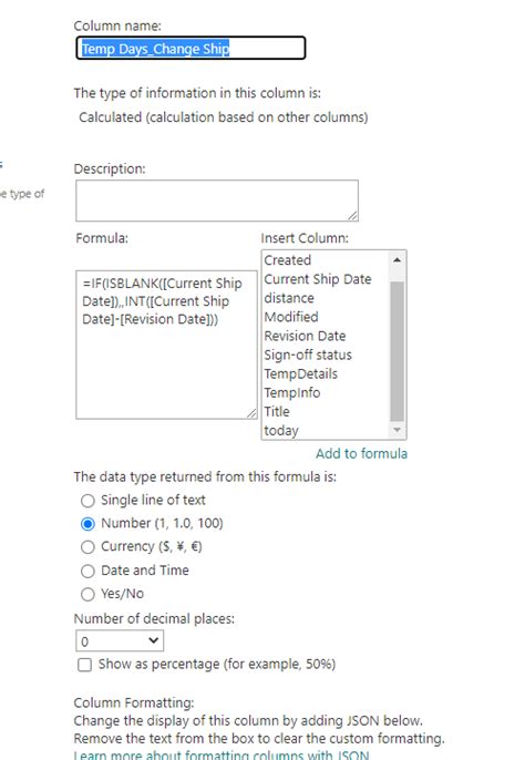 Can Sharepoint Subtract One From A Column Everyday Microsoft Qanda