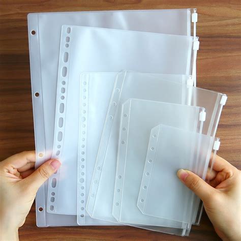 ถุงซิป Pvc แบบใส กันน้ํา มีซิปรูด ขนาด A4 A5 A6 A7 B5 Shopee Thailand