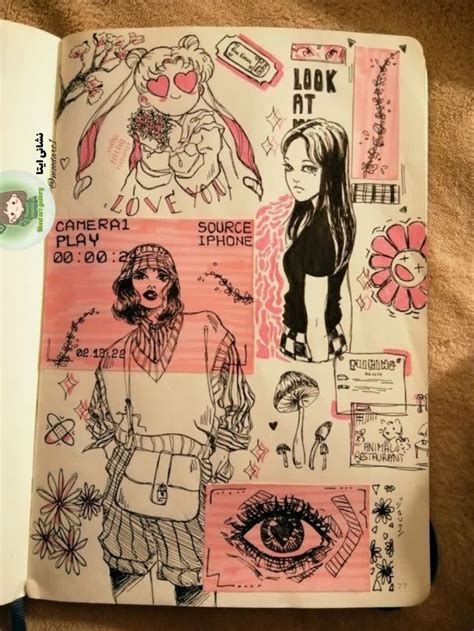 Pin By T On ک Sketch Book Book Art Drawings Book Art