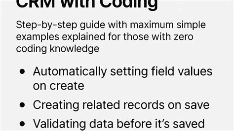 Microsoft Dynamics Crm Plugins Tutorial C For Beginners