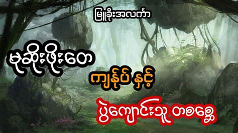 မုဆိုးဖိုးတေ ကျန်ုပ် နှင့် ပွဲကျောင်းသူ စဆုံး Youtube