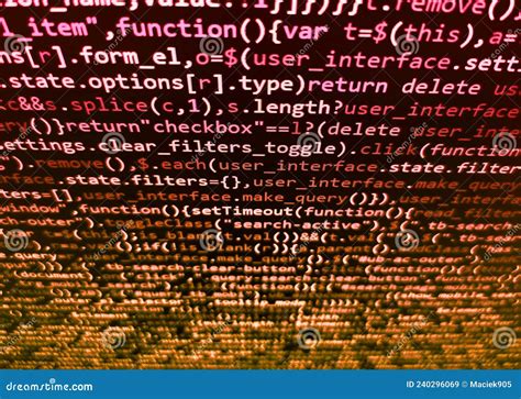Web Abstract Programming And Created Virus On Laptop Screen Software