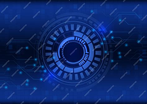 Premium Vector Abstract Technology Sci Fi Background