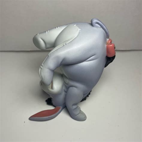 Disney Accents Vintage Upside Down Eeyore Pooh And Friends Figurine