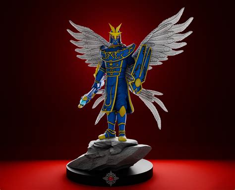 🦸 Mu Online Dark Wizard・ Stl File For 3d Printing・cults