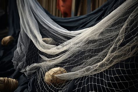 户外的渔网高清图片下载 正版图片600467994 摄图网