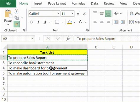 The Ultimate Guide To Excel Strikethrough Text Myexcelonline