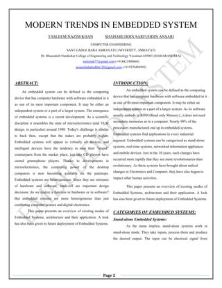Embedded System PDF