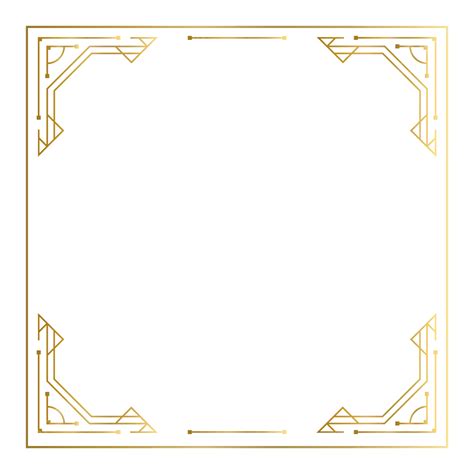 Elegant Corner Pattern Gold Border Frame Vector Border Corner Pattern Border Frame Png And