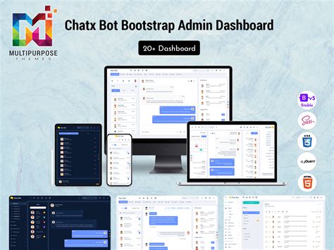 Chat Bot Admin Dashboard Archives Multipurpose Themes