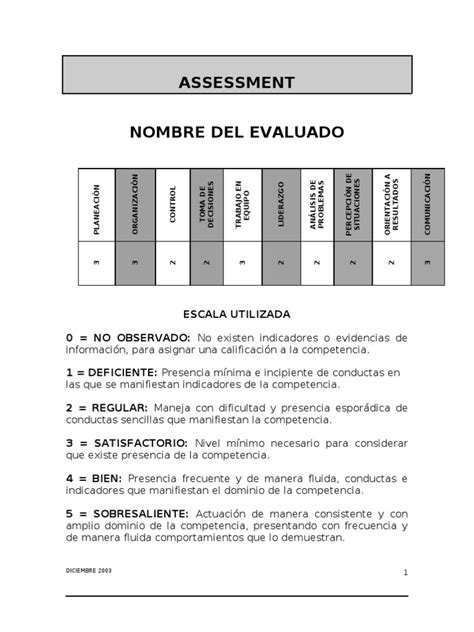 Ejemplo De Reporte De Assessment 2 Pdf Toma De Decisiones