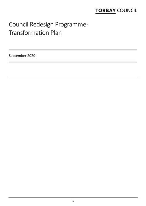 Pdf Council Redesign Programme Transformation Plan Dokumen Tips