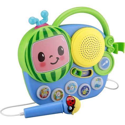 Cocomelon Toy My First Sing Along Boombox Working Microphone Music
