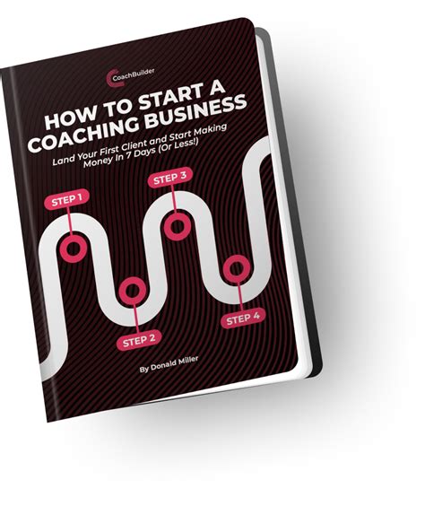 How To Start A Coaching Business Free Guide By Donald Miller