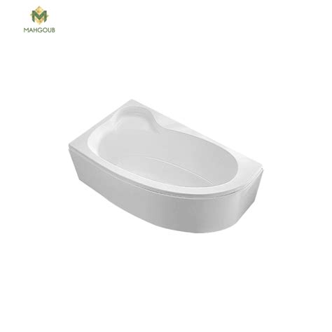 بانيو ايديال ستاندرد سيرف شمال ١٦٠٩٠ سم بجانب طولي أبيض محجوب