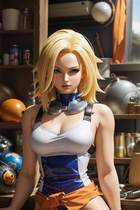 Ai Android 18 V10 By Wallpaperzero On Deviantart