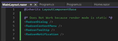 Multiple Declarations Of Radzen Services Needed For Net 8 Rc1 Render