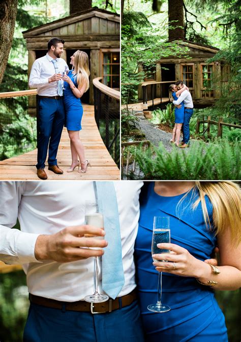 Jax Sam Proposal At Treehouse Point PNW Adventure Weddings