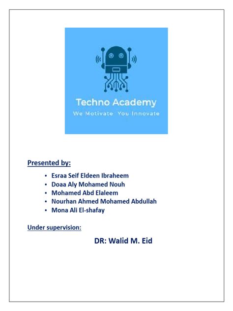 Techno Academy Pdf Educational Technology Learning